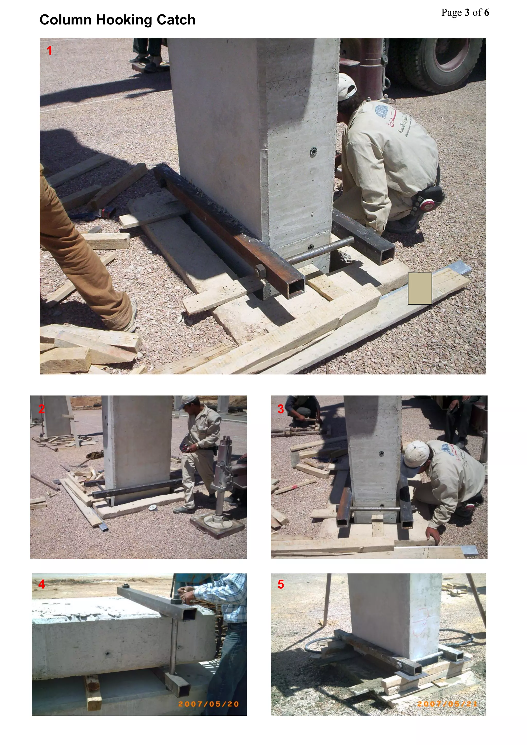 Column Installation April 2007 | PDF