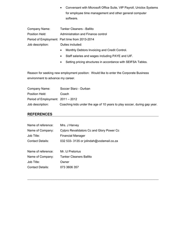 Renier CV 24 Aug 2015 | DOC