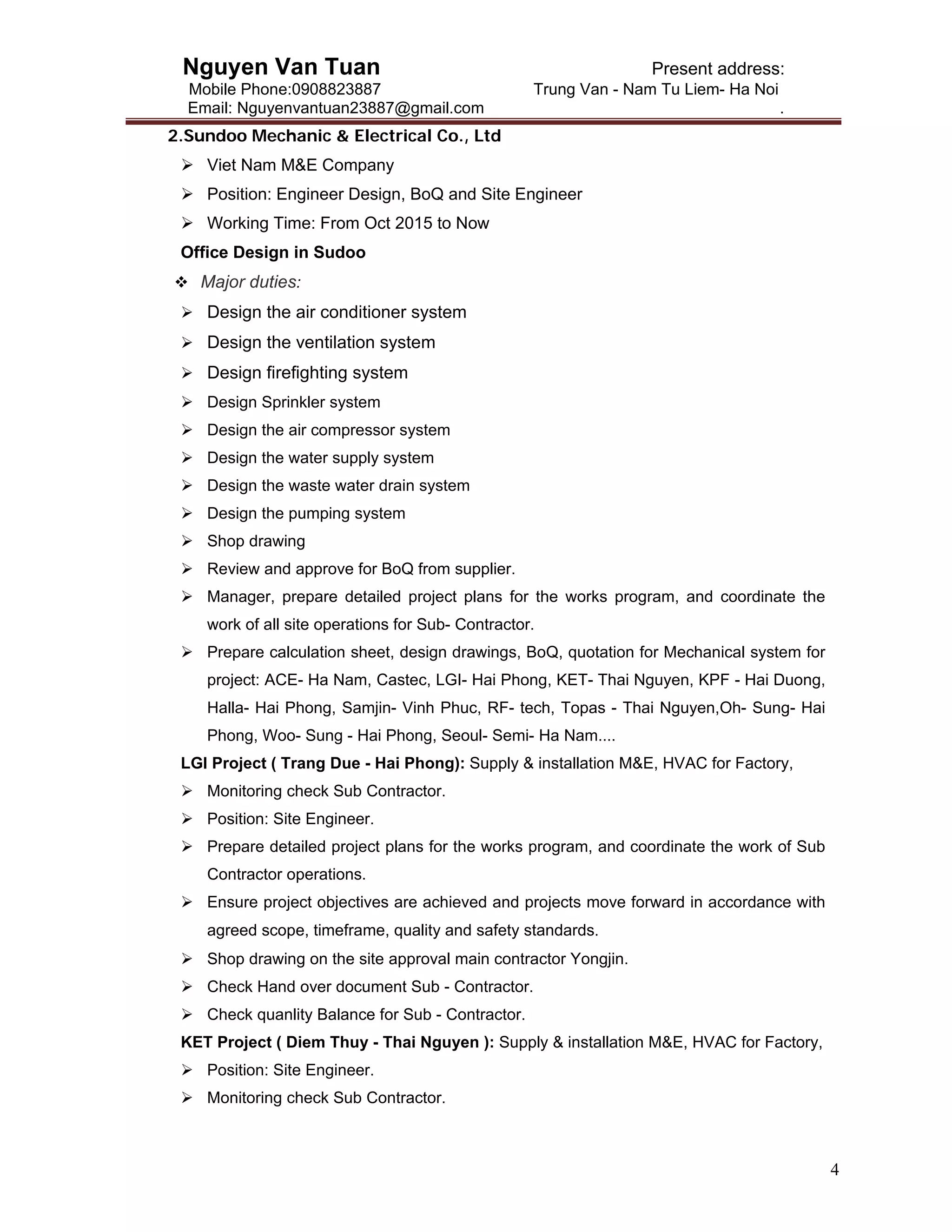 Nguyen Van Tuan - English | PDF