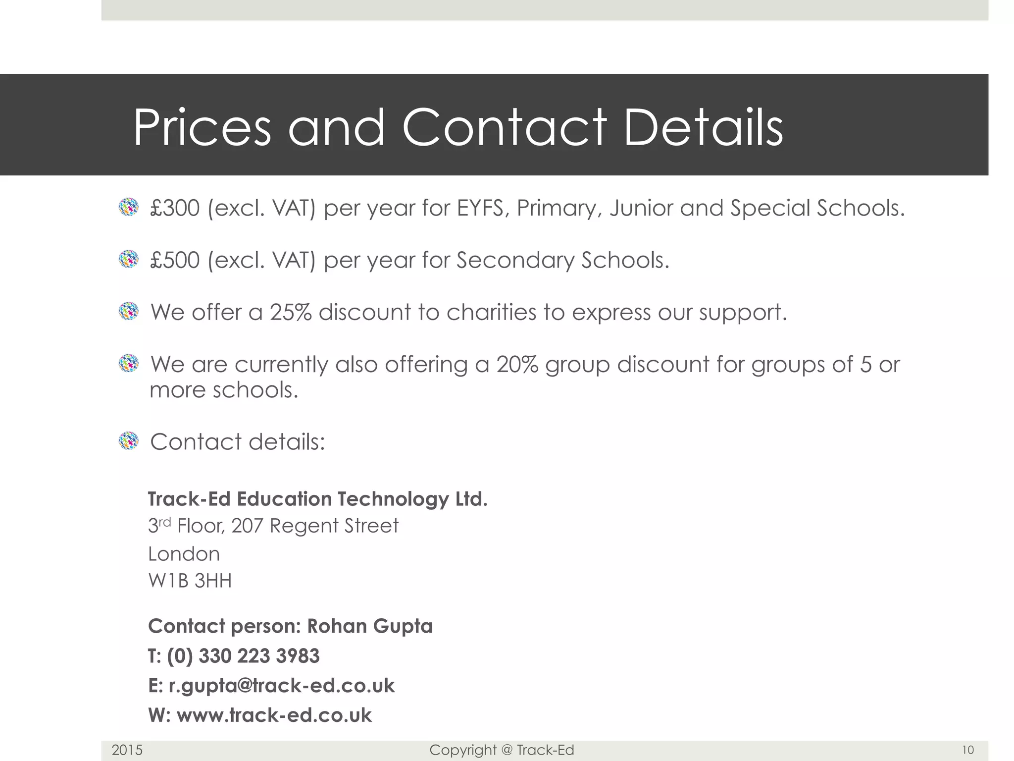 Introduction to Track-Ed | PPT