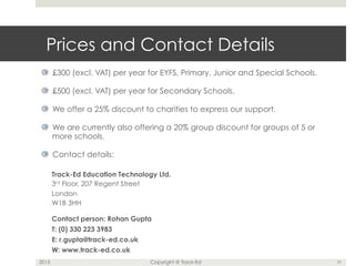 Introduction to Track-Ed | PPT