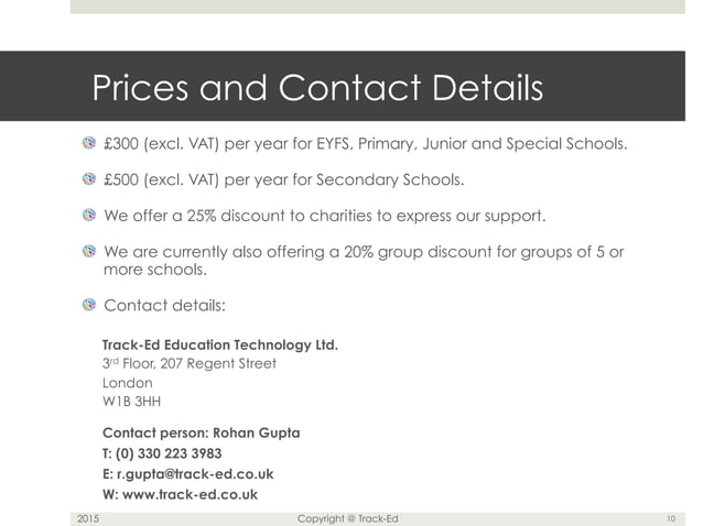 Introduction to Track-Ed | PPT