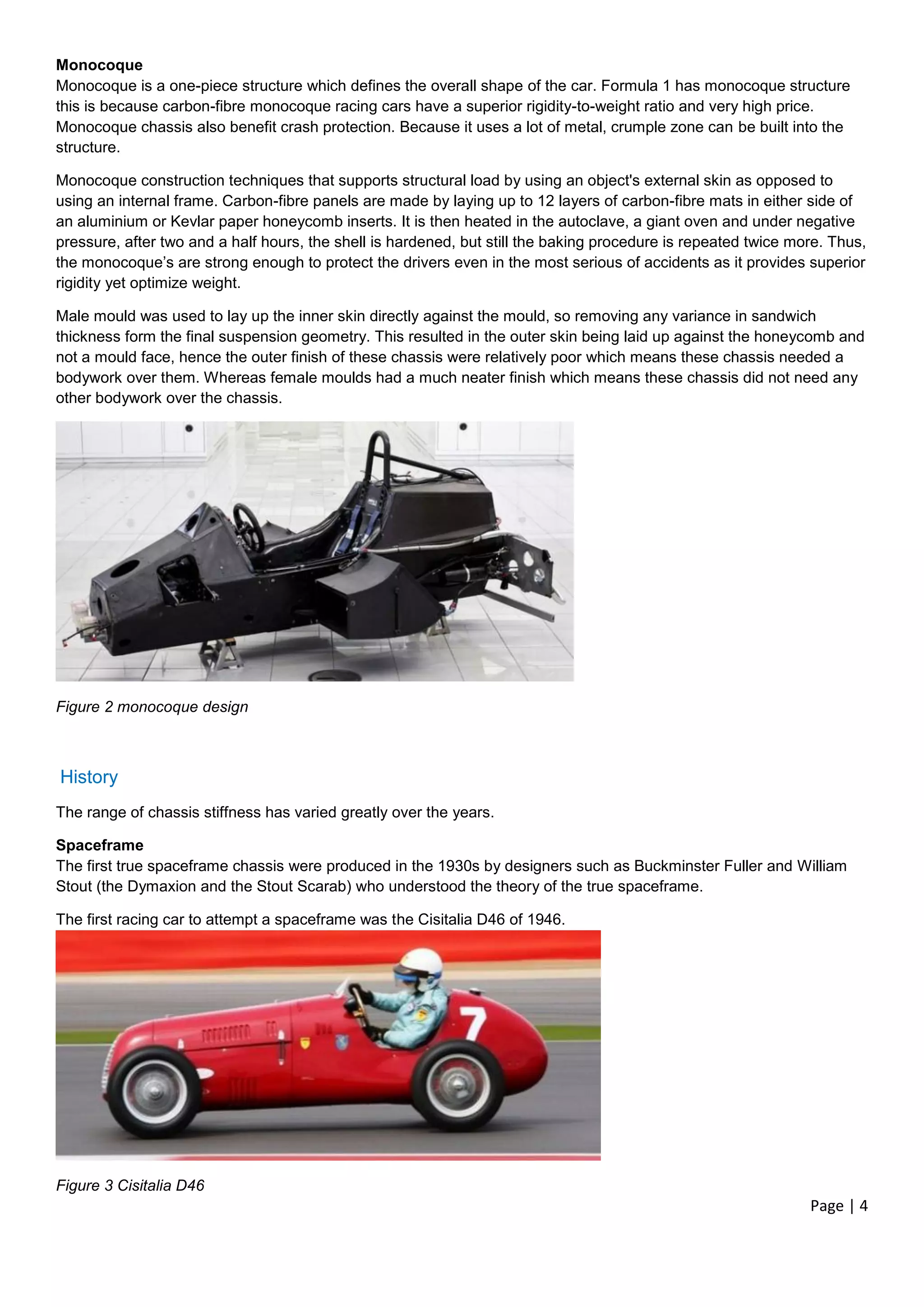 3rd Year Formula Student Frame Project Report | PDF