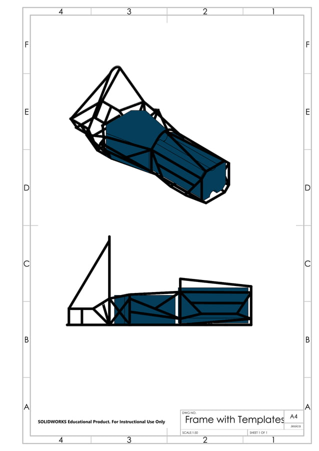 3rd Year Formula Student Frame Project Report | PDF