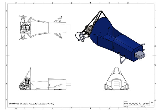 3rd Year Formula Student Frame Project Report | PDF