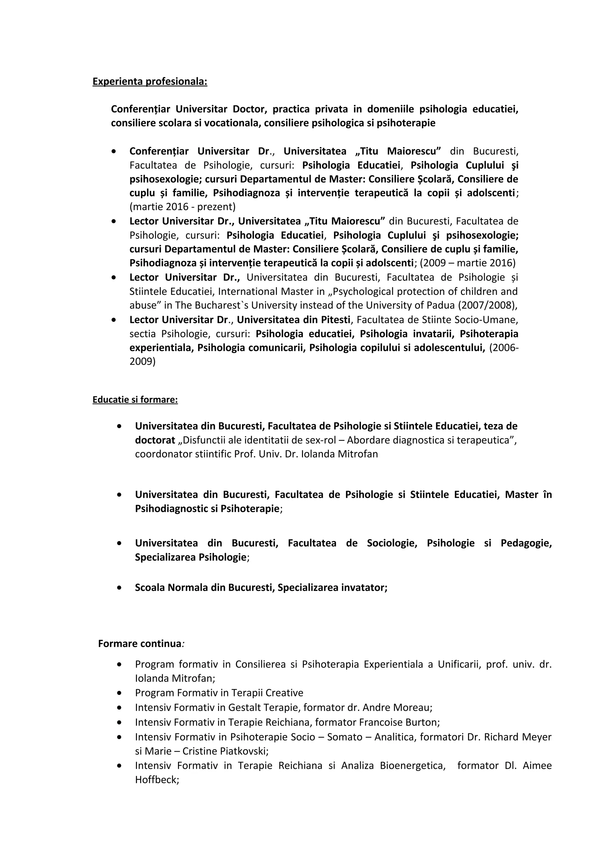 CV Elena | DOC
