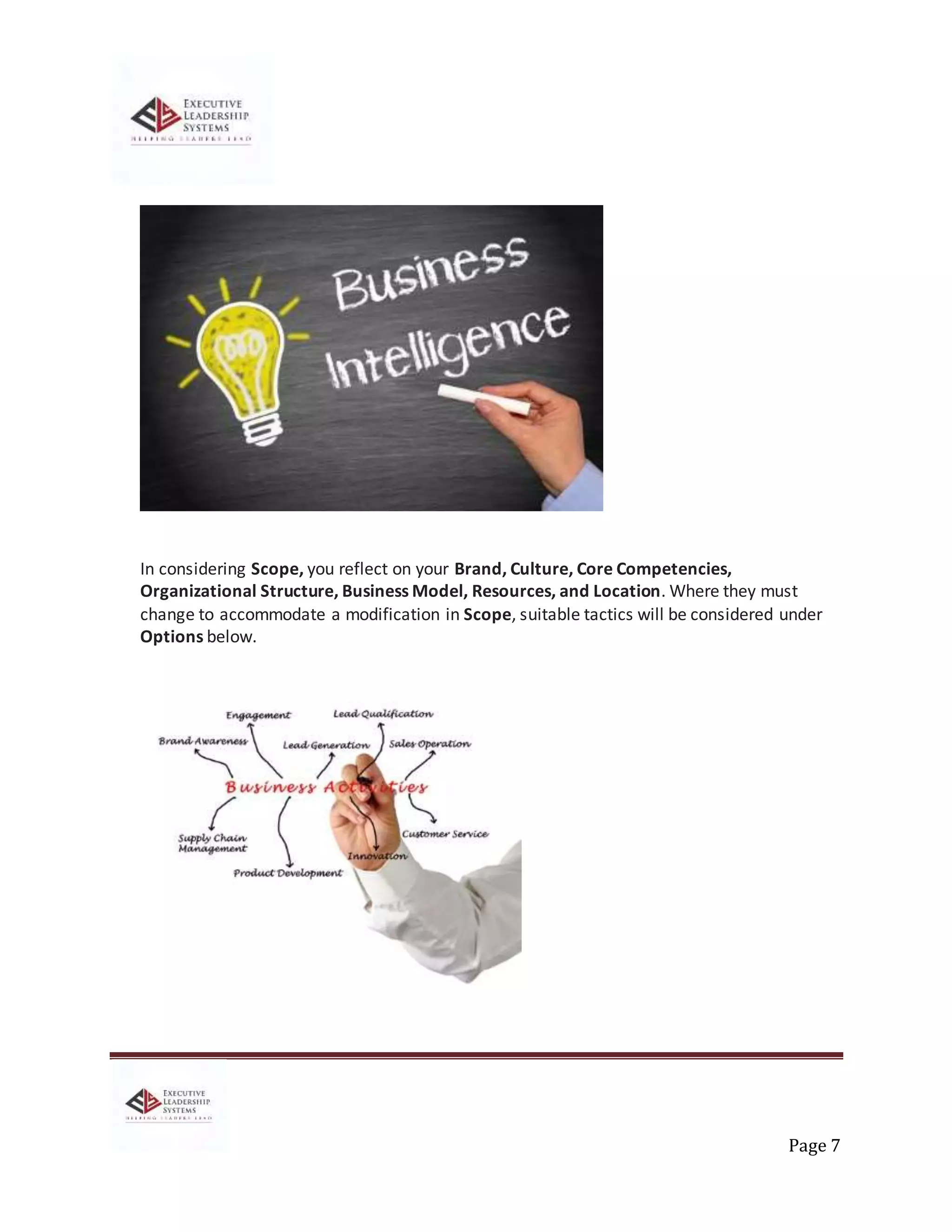 Strategic Conversation Description 52014 - ELS | PDF