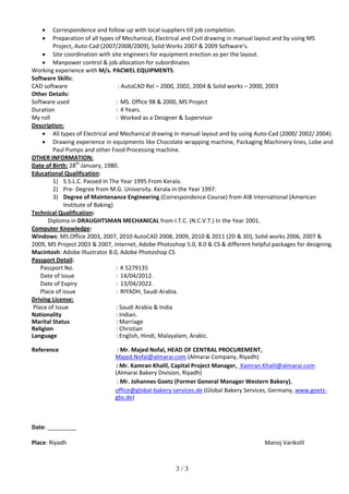 Manoj_Resume_2015 | PDF