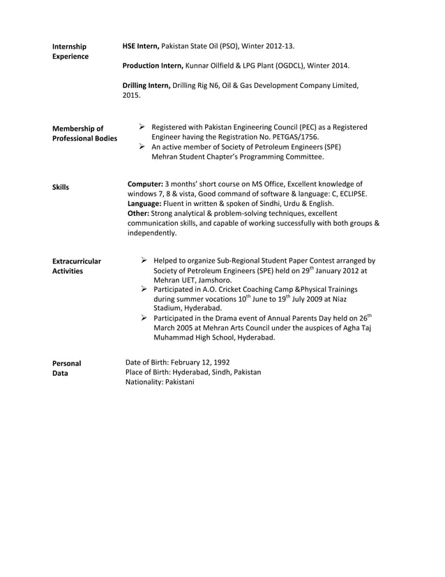 CV | PDF | Civil Engineering Industry | Industries