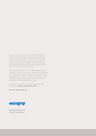 MaxGrip Corporate brochure A4 | PDF