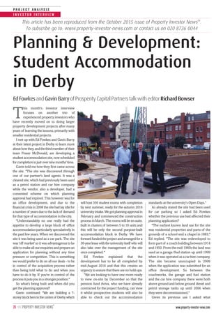 Development Student Accommodation | PDF | Developmental Sites | Real Estate