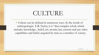 Organization Culture (OCTAPACE) | PPTX