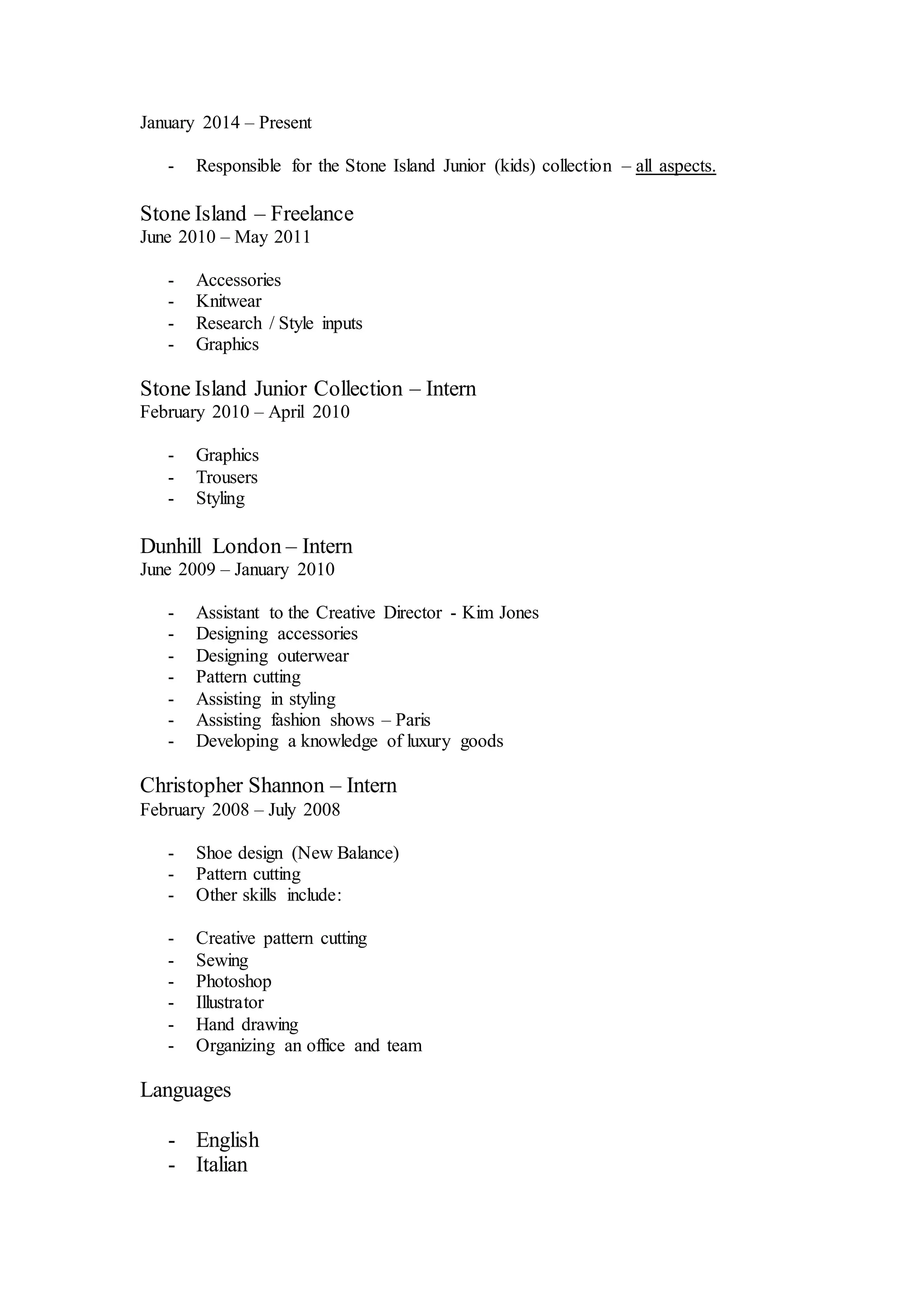 Joshua Alec Bullen - CV | DOCX