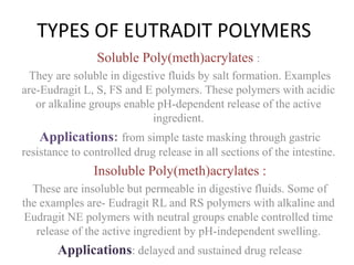 EUDRAGITS | PPTX