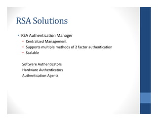 2 factor authentication 3 [compatibility mode] | PDF