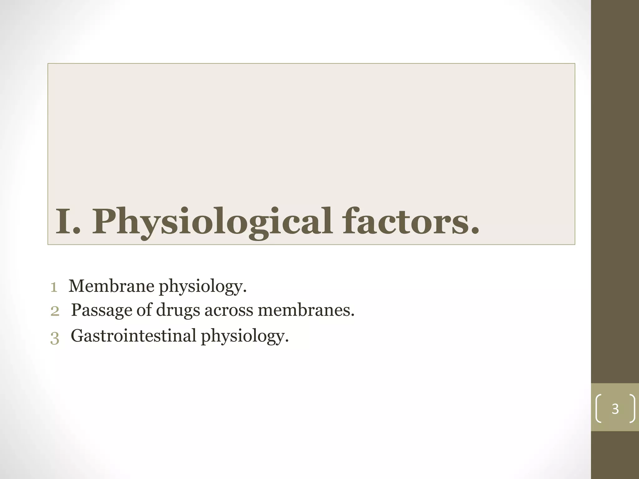 2Factors affecting oral absorption.pptx | Chemistry | Science