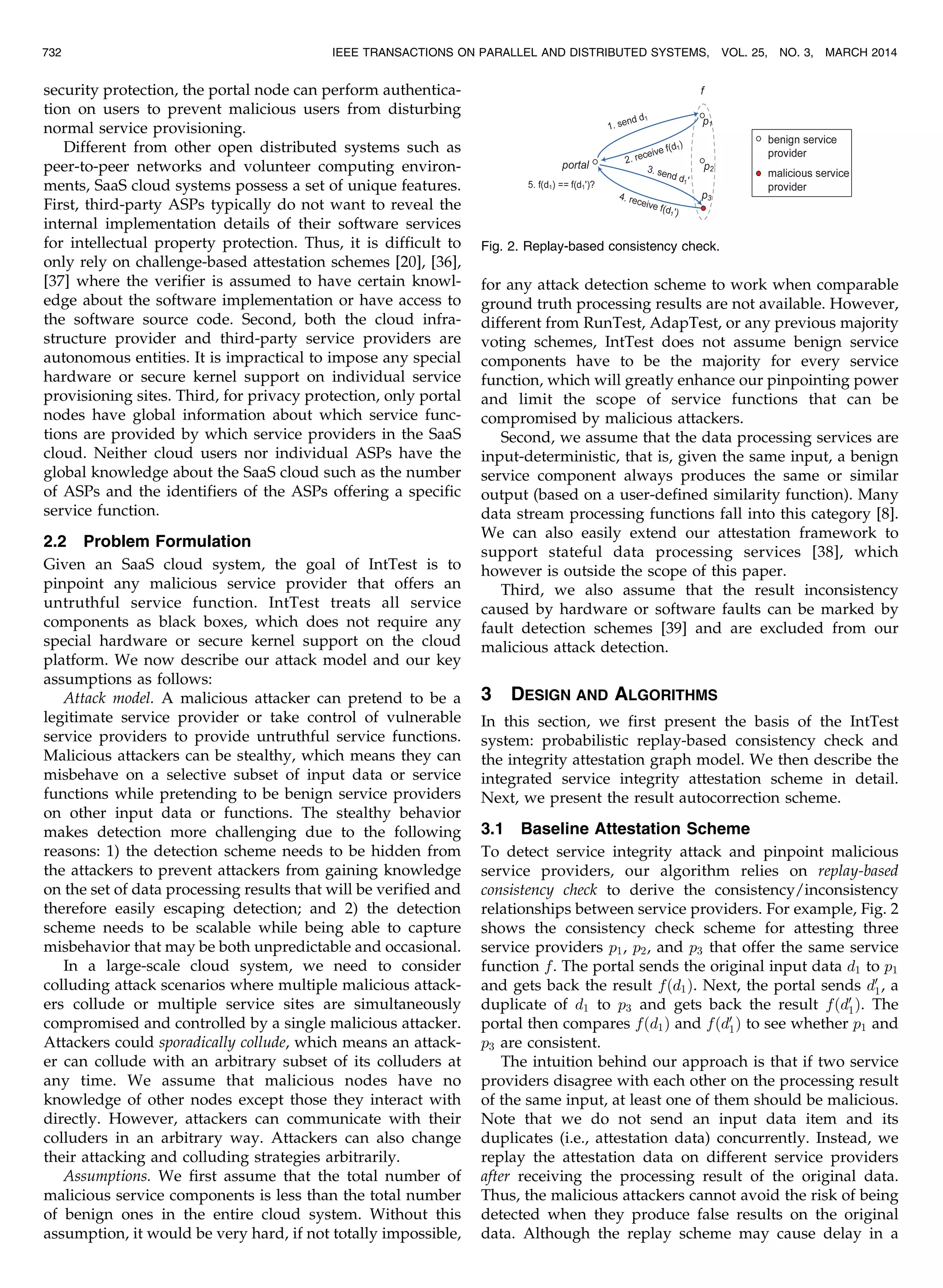 Scalable Distributed Service Integrity | PDF