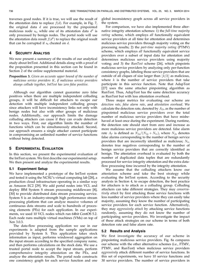 Scalable Distributed Service Integrity | PDF