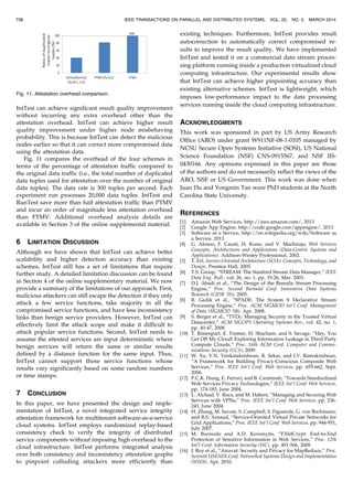 Scalable Distributed Service Integrity | PDF | Cloud Computing | Internet