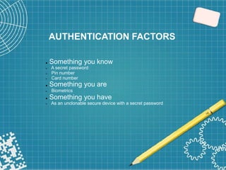 Two factor authentication.pptx