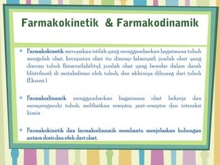 farmakokinetik, efek samping, komplikasi | PPTX