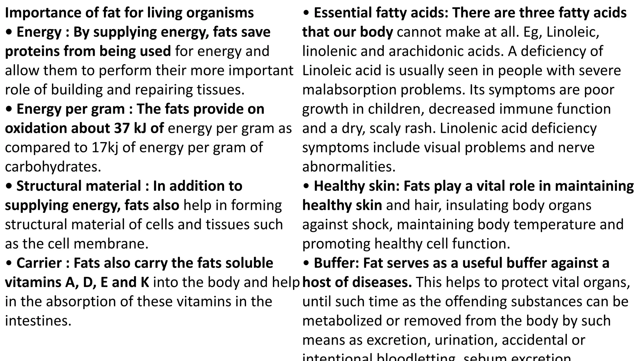 2 FATS.pptx Study Material For Biology Students | PPTX