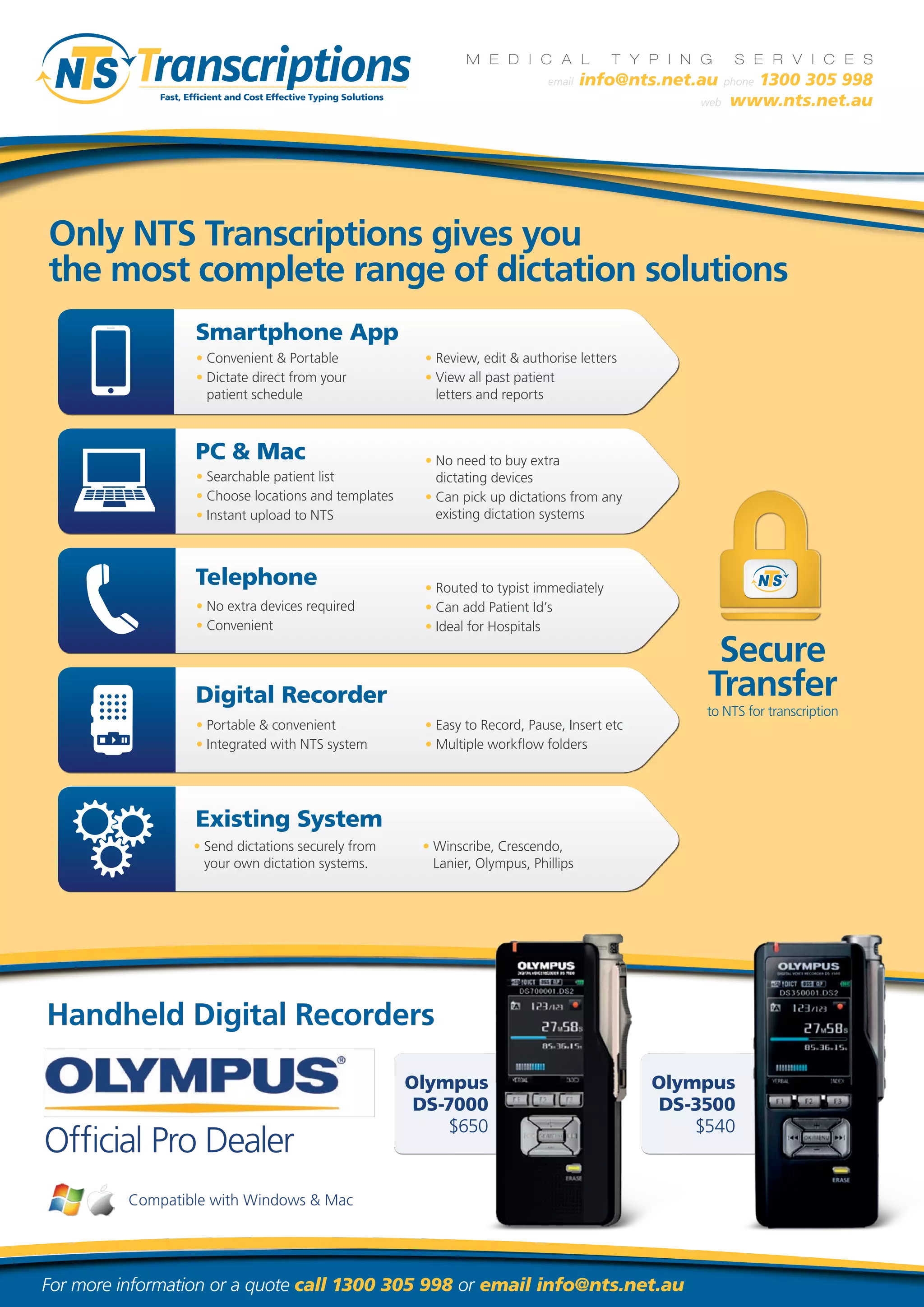 NTS Flyer 2013 | PDF