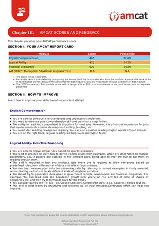 LUGANO APTITUDE TEST | PDF