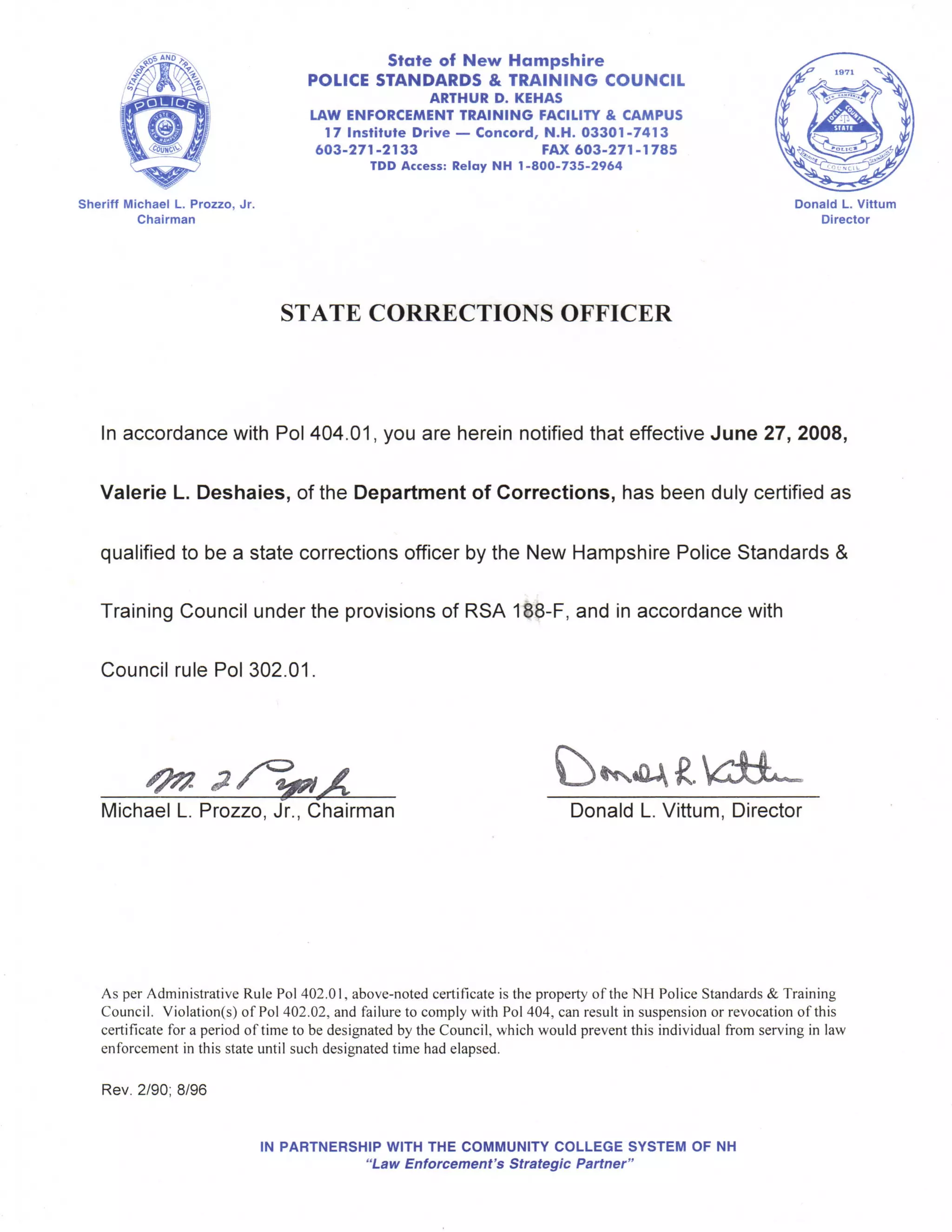 Letter of Certification | PDF
