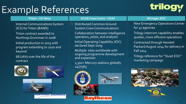 Trilogy Gov_Def_Pitch | PDF