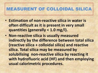 COLLODAL SILICA JULY2016 | PPTX