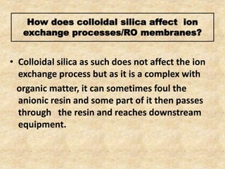 COLLODAL SILICA JULY2016 | PPTX