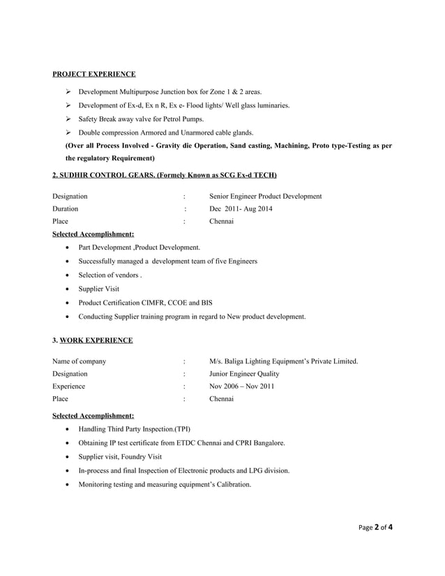 CV - P.Lokesh 9916 | PDF