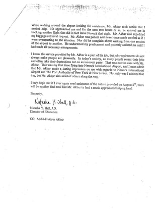 Letter for Port Authority | PDF