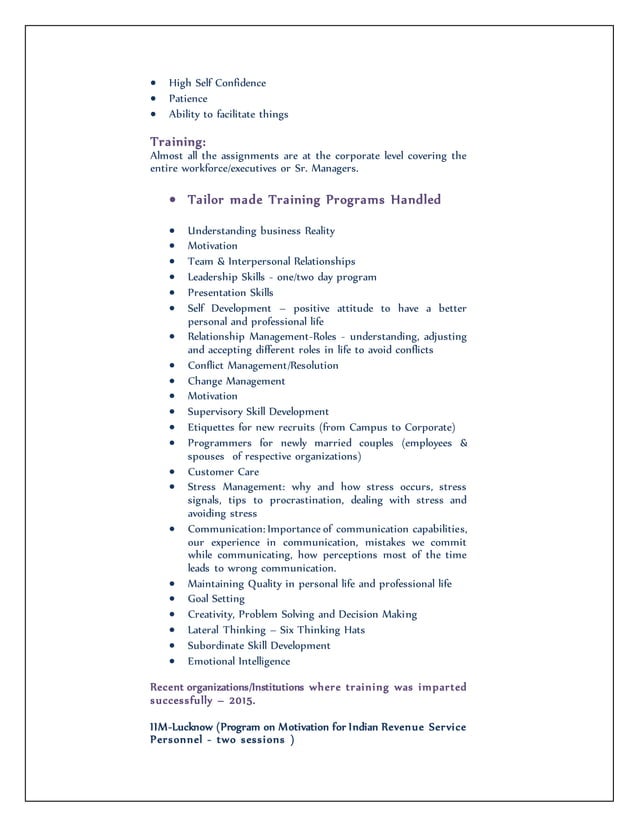 Resume Jaya Updated Pdf Free Download