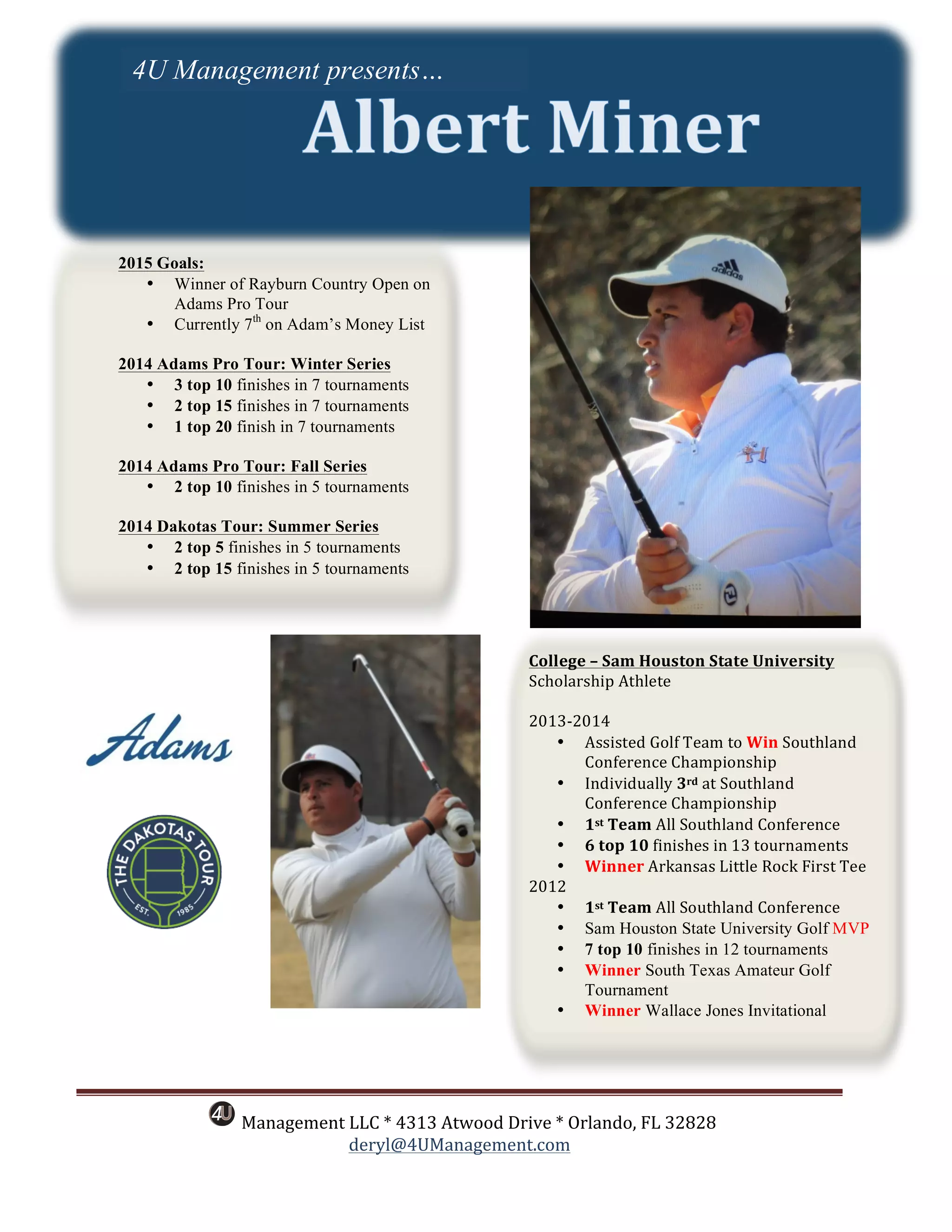 Albert Miner Resume | PDF