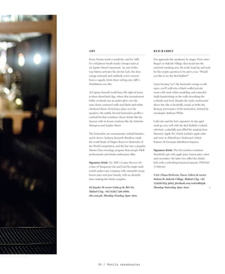 8dusit_2016-02_speakeasy | PDF | Bars & Restaurants | Attractions