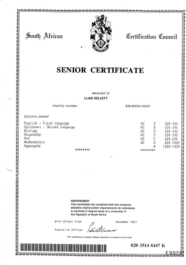 Senior Certificate senior-certificate