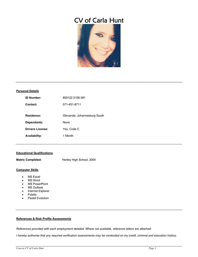 CV_-_Carla_Hunt | PDF