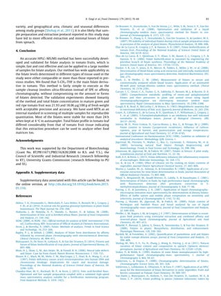 High performance liquid chromatography coupled to mass spectrometry for ...