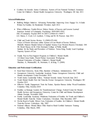 Teresa Resume expanded 2015 | PDF