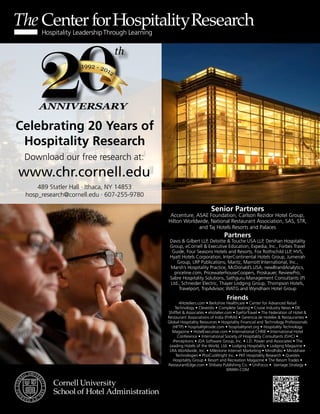 The Impact of Social Media on Lodging Performance | PDF