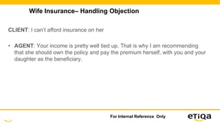 handling objection sales script | PPTX