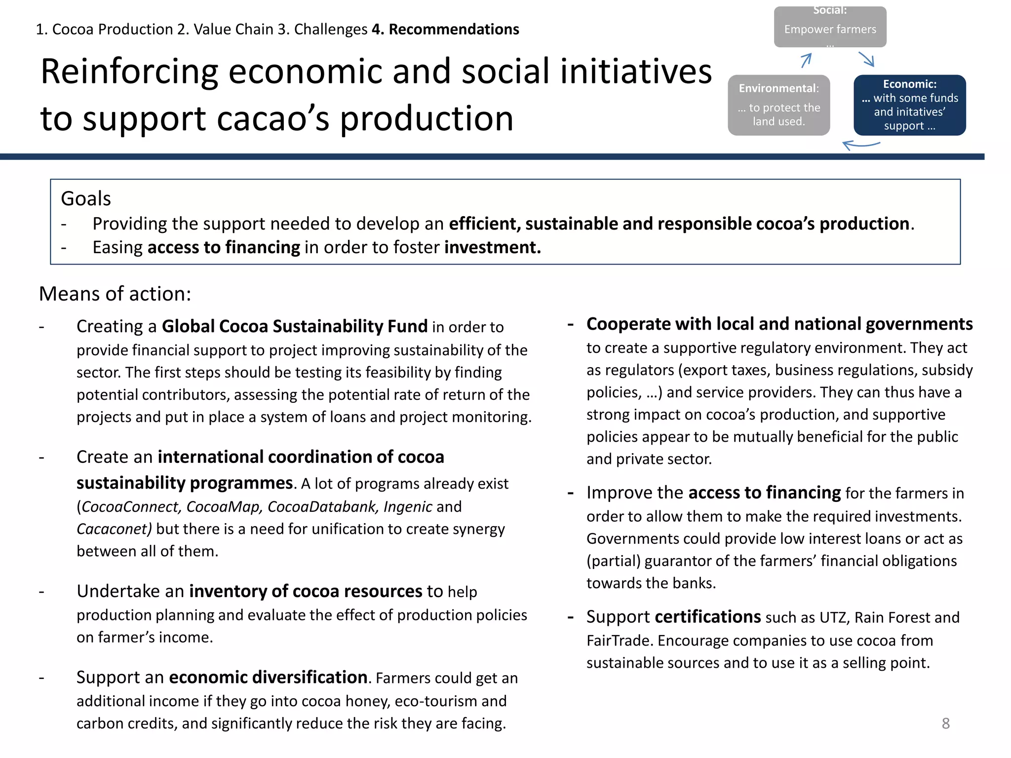 Sustainable-cocoa | PPTX