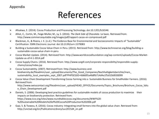 Sustainable-cocoa | PPTX