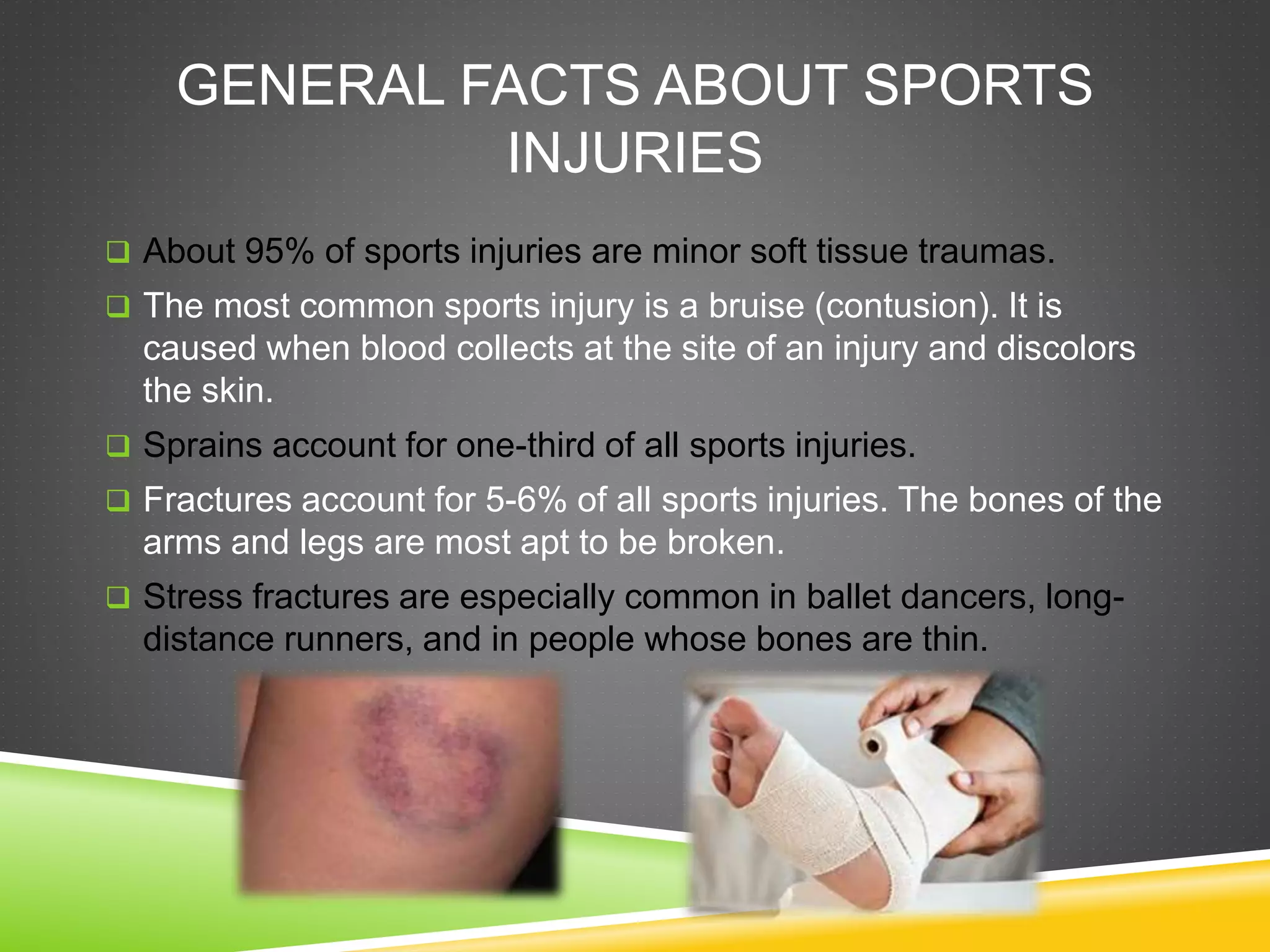 Sports Injuries Presentation | PPTX