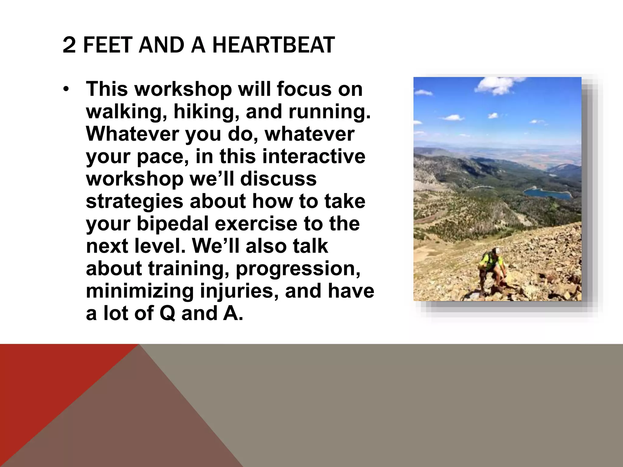 2 Feet and a Heartbeat (Cardiovascular Exercise) | PPTX