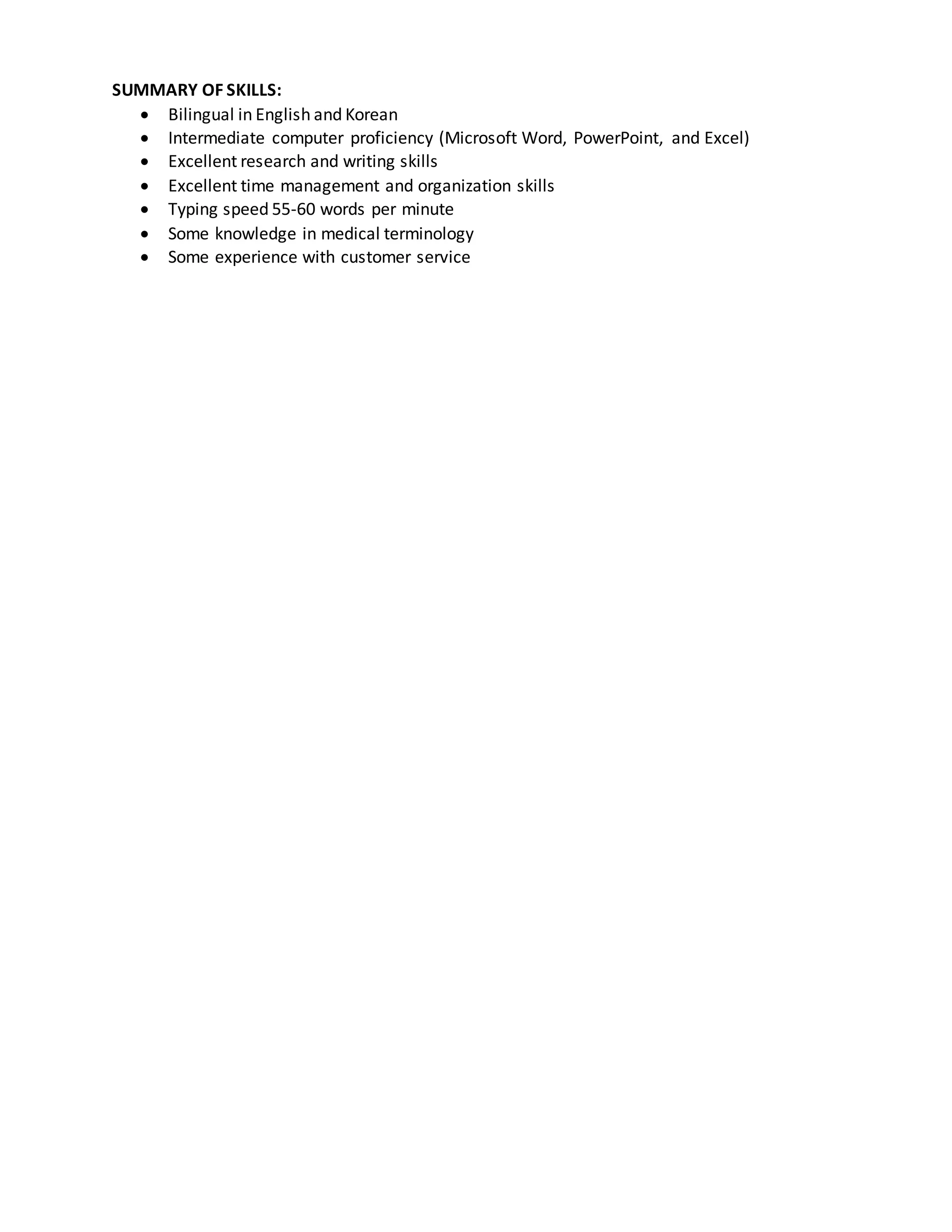 Resume - Sung Park (Updated) | PDF