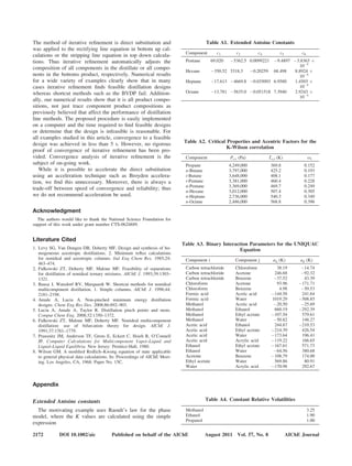 Publication - An Iteratively Refined Distillation Line Method | PDF
