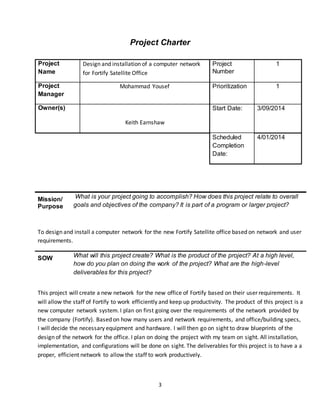 Project Plan | DOCX